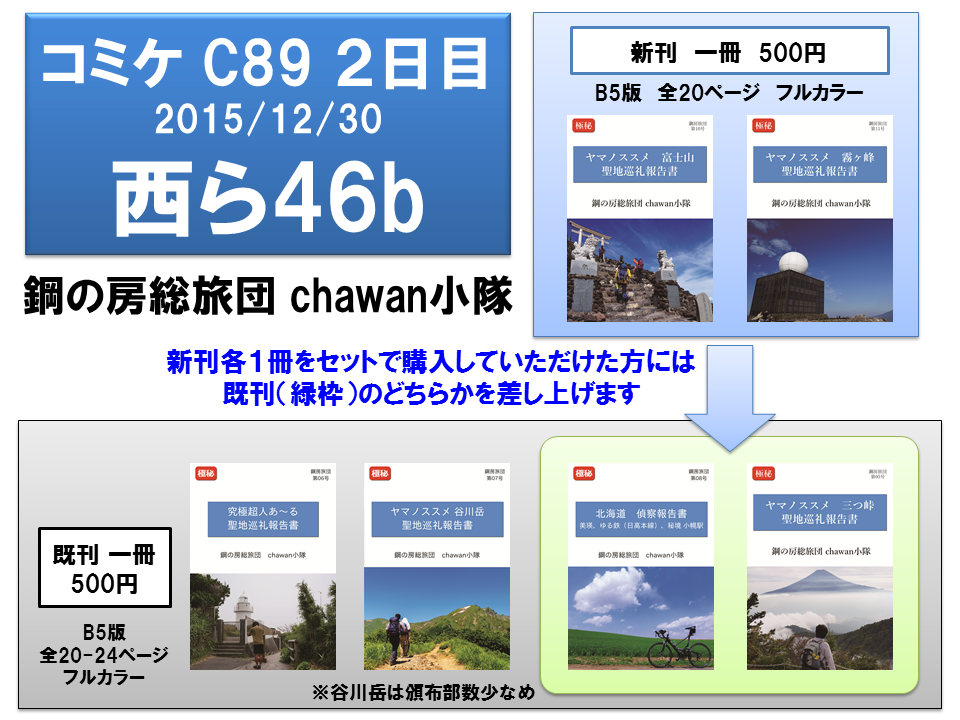 chawanのたわごと : 冬コミC89 告知 その2 ポスター完成 EPSONのEP-976A3が大活躍！