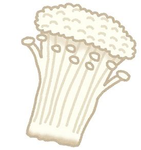 バター醤油でコンガリ、えのきの根本のステーキ : たまに贅沢 のんびり節約生活