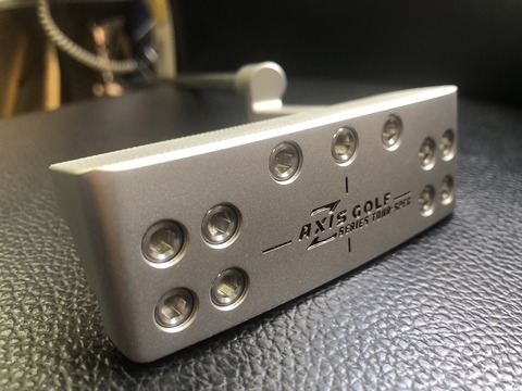 CHOICE 店長の切磋琢磨なブログ : AXIS FOCUS BLADE PUTTER試打製作
