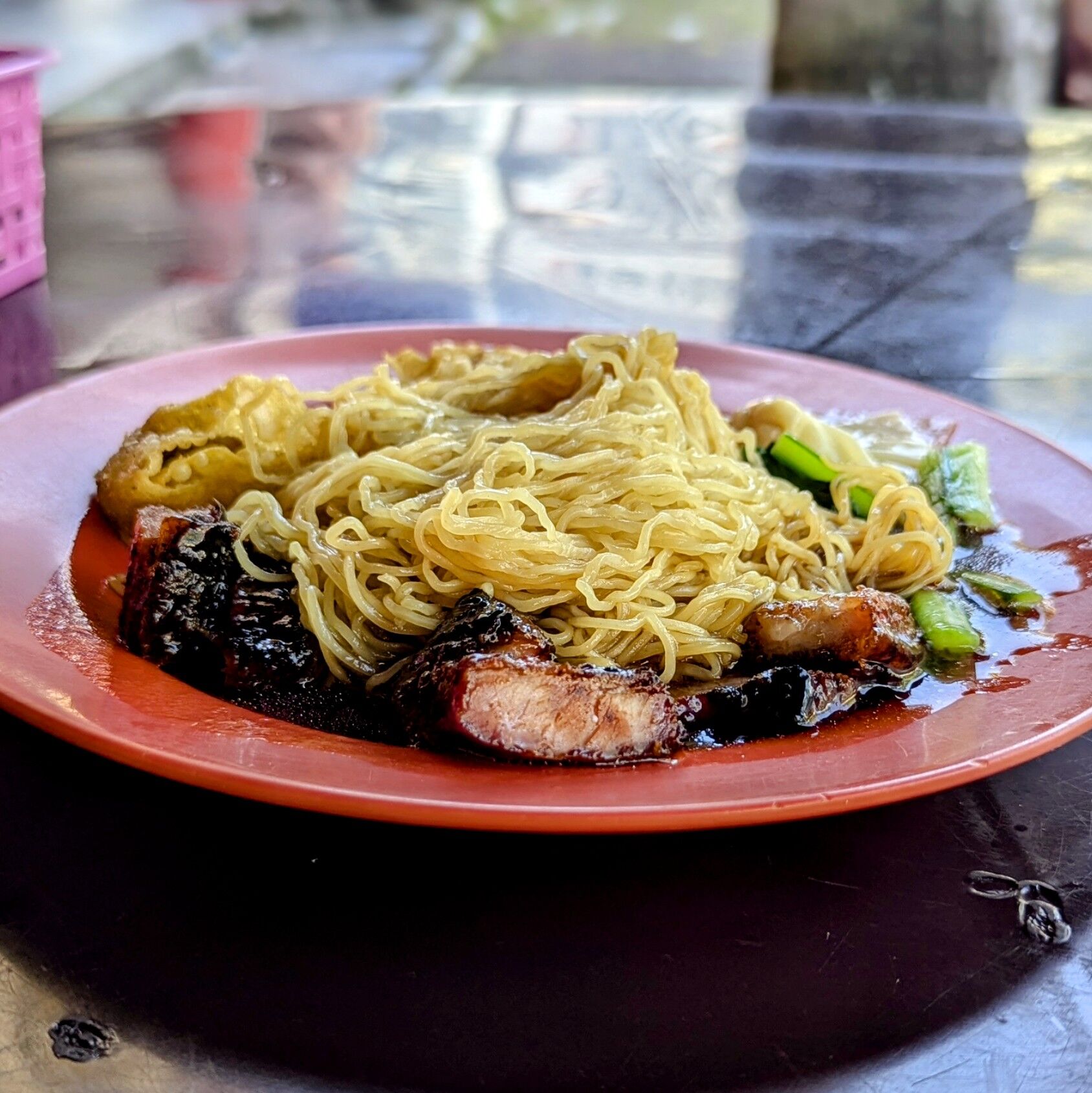 お気に入りのチャーシュー＠Restoran Meng Kee Char Siew 明記叉燒王 : クアラルンプールのゴリ飯