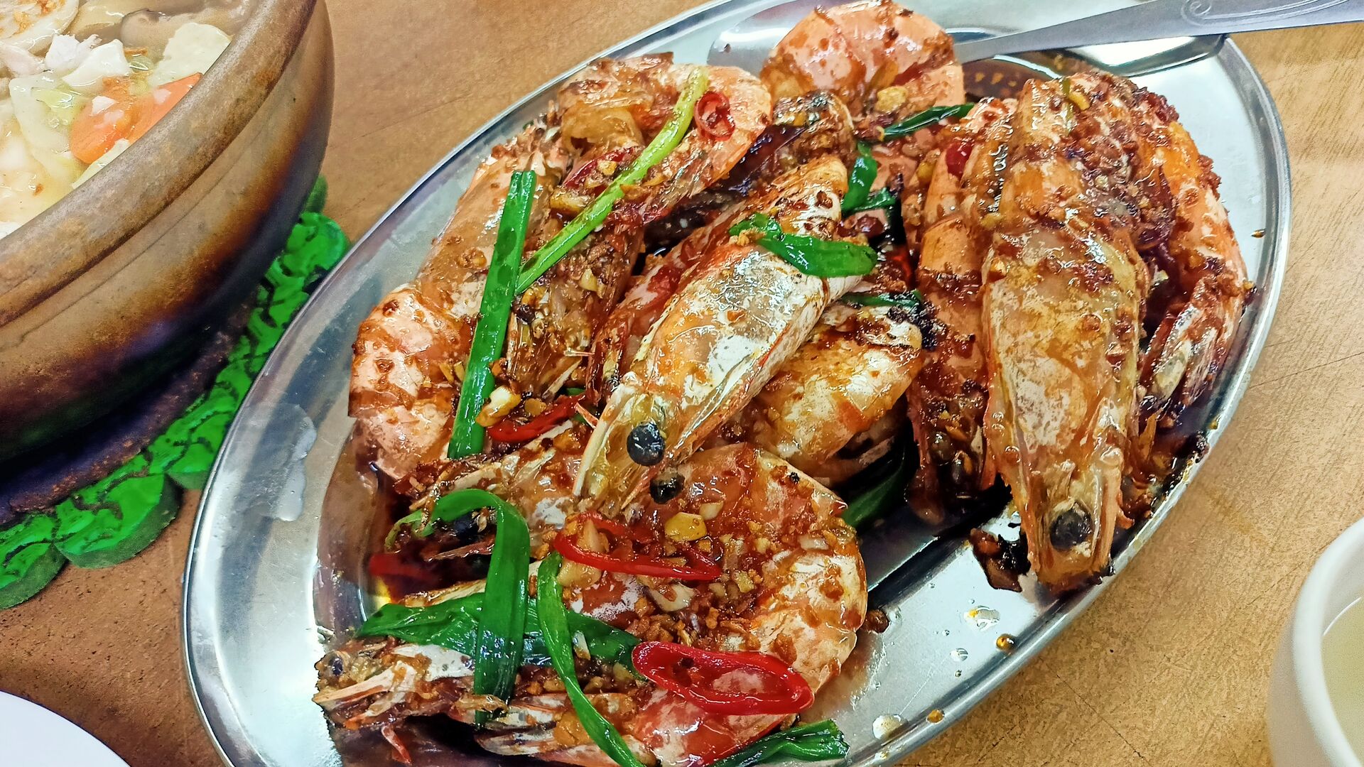 海老がデカくて美味い！＠Ah Lye Curry Fish Head 亞來咖哩魚頭 : クアラルンプールのゴリ飯