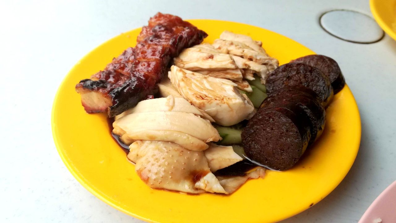 3種盛り＠Restoran Meng Kee Char Siew : クアラルンプールのゴリ飯
