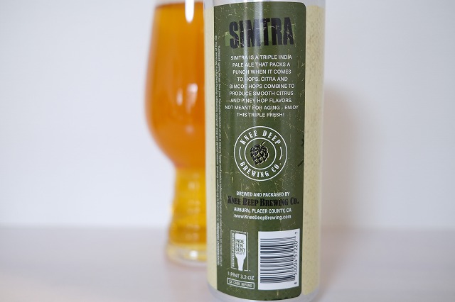 KNEE DEEP BREWING SIMTRA TRIPLE INDIA PALE ALE : ビールが好きなんです。 Powered by ...