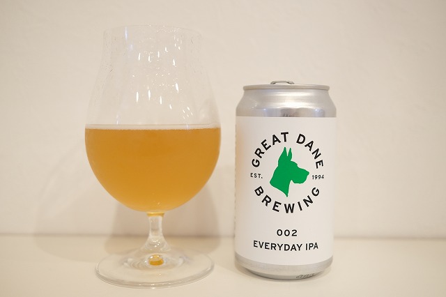 GREAT DANE BREWING 002 EVERYDAY IPA : ビールが好きなんです。 Powered by ライブドアブログ