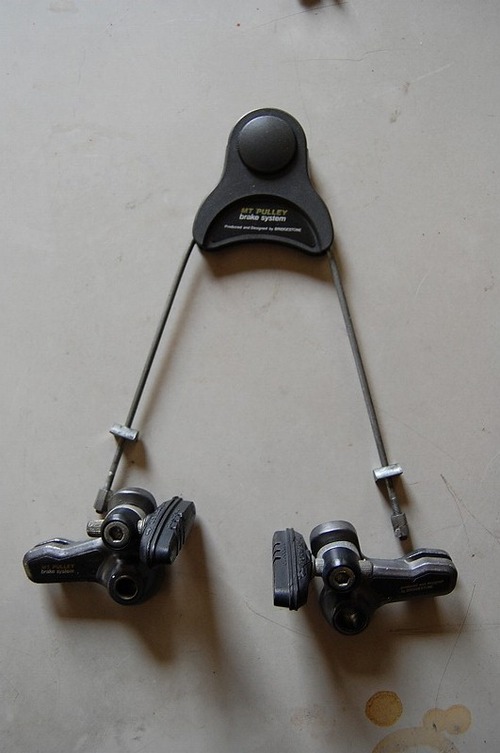 それはユーラシアから始まった:BRIDGESTONE MT PULLEY brake system