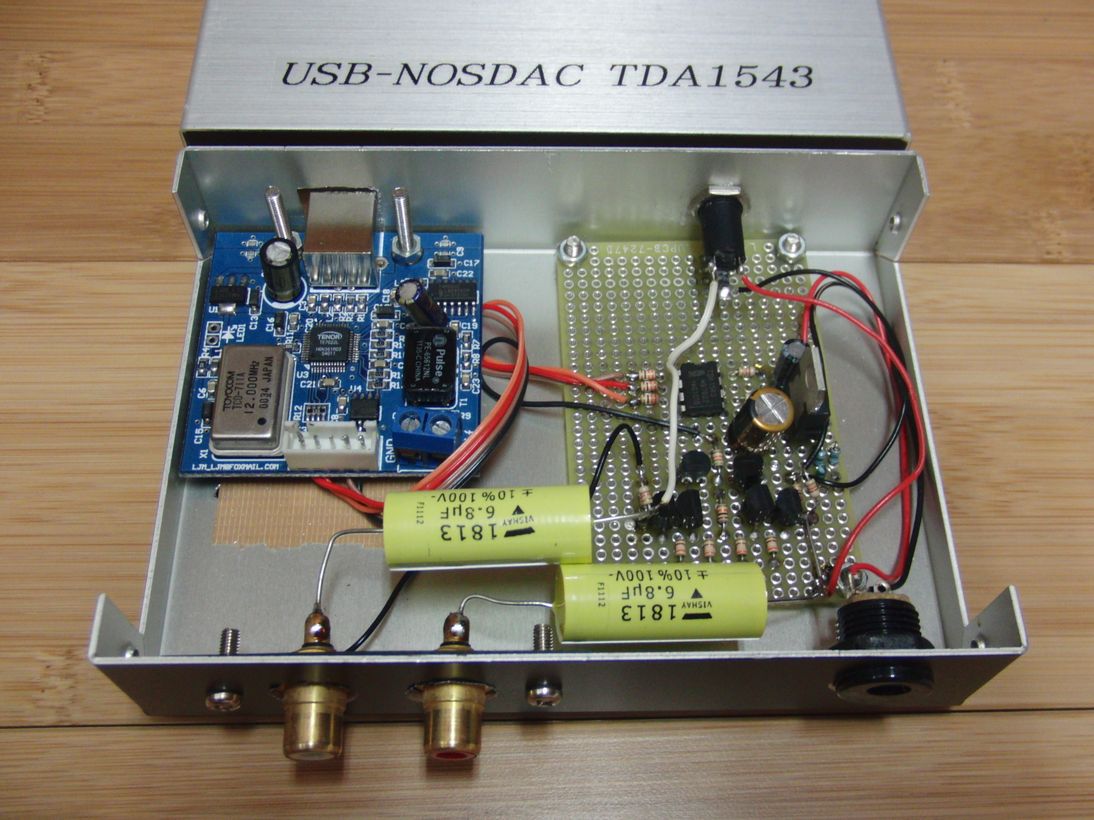 TDA1543 USB NOS-DAC : オーディオ四苦八苦～蜃気楼の果てに