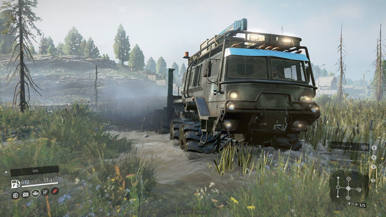 SnowRunner modのすゝめ : 紫の倉庫(仮)