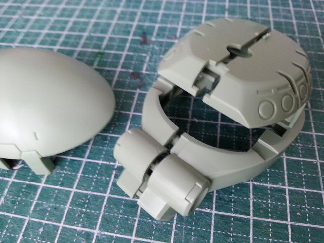 1/48 メガサイズ 量産型ザクを作ろう その1 : 晩酌模型製作所 1/48 メガサイズ 量産型ザクを作ろう その1 : 晩酌模型製作所