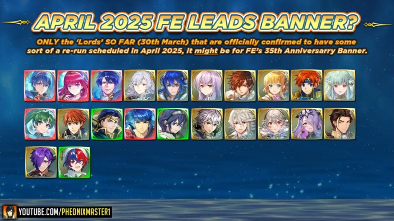 【FEH】4月のイベントのガチャメンツこれってマジ？とんでもないハズレが混ざってるんだけど : ルフレch. - ファイアーエムブレムヒーローズ攻略まとめ速報