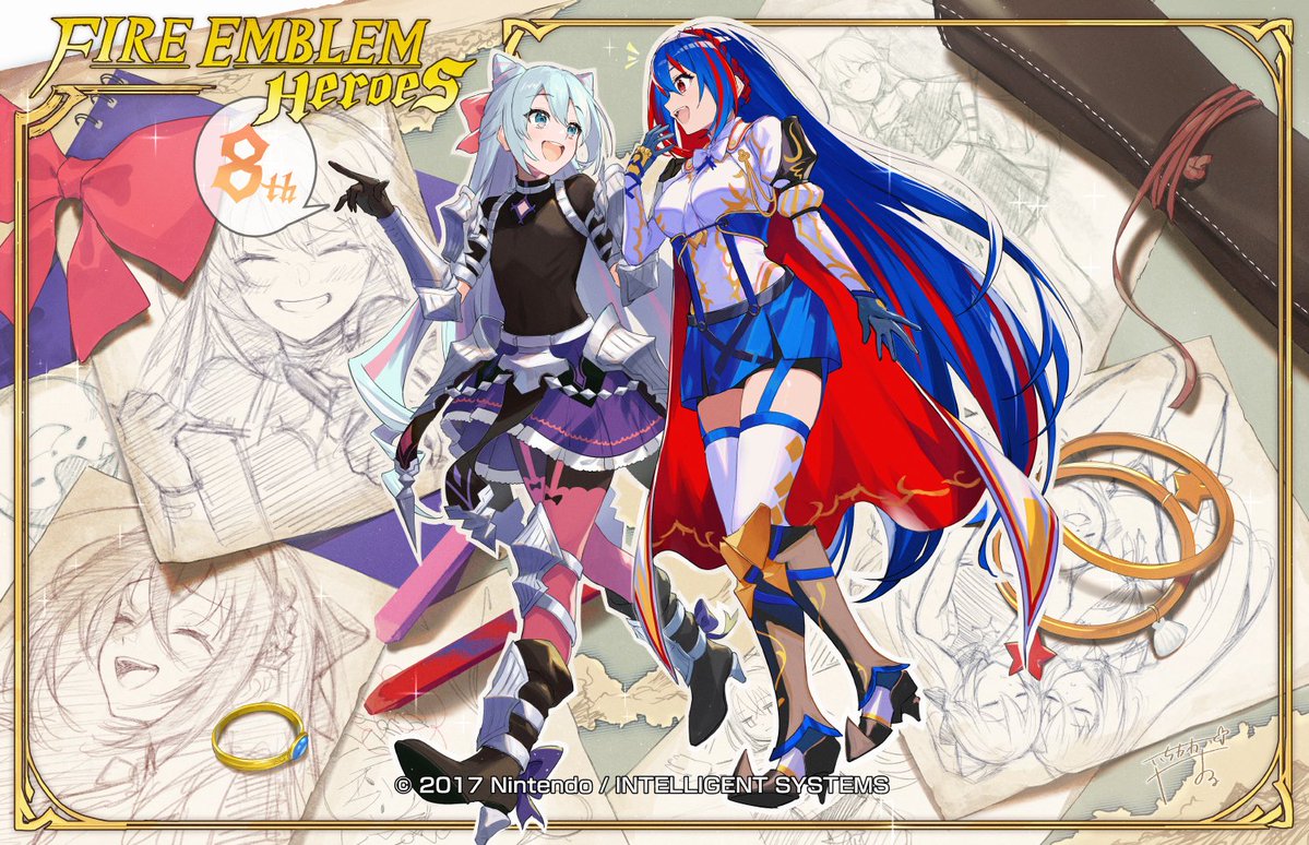 【FEH】まずこれ公式カップリングじゃんロサード×饅頭 : ルフレch. - ファイアーエムブレムヒーローズ攻略まとめ速報