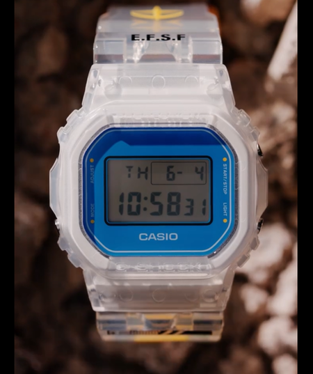 ガンダム × G-SHOCK！が韓国で発売予定！RX-78-2 ガンダムがモチーフ。日本へは… : great G-SHOCK world
