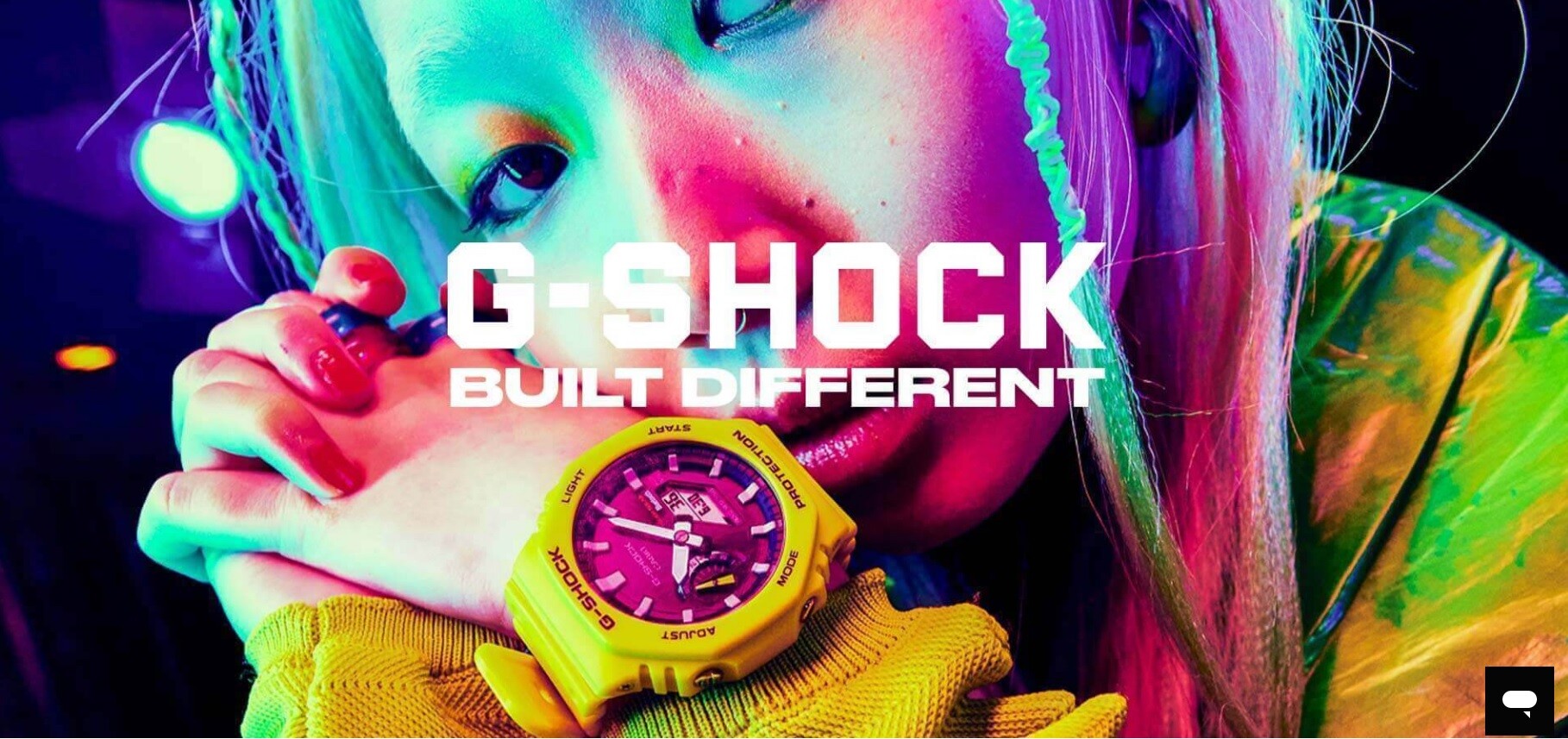 G-SHOCK英国発「BUILT DIFFERENT」スペシャルページが秀逸。G-SHOCKは”違い”を見せつけるアイテム。サイバーなPVは ...