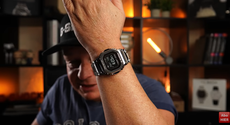 11/14発売の「GMW-BZ5000」の試着動画が登場！ブラックの高級感はMR-G級か！？ : great G-SHOCK world