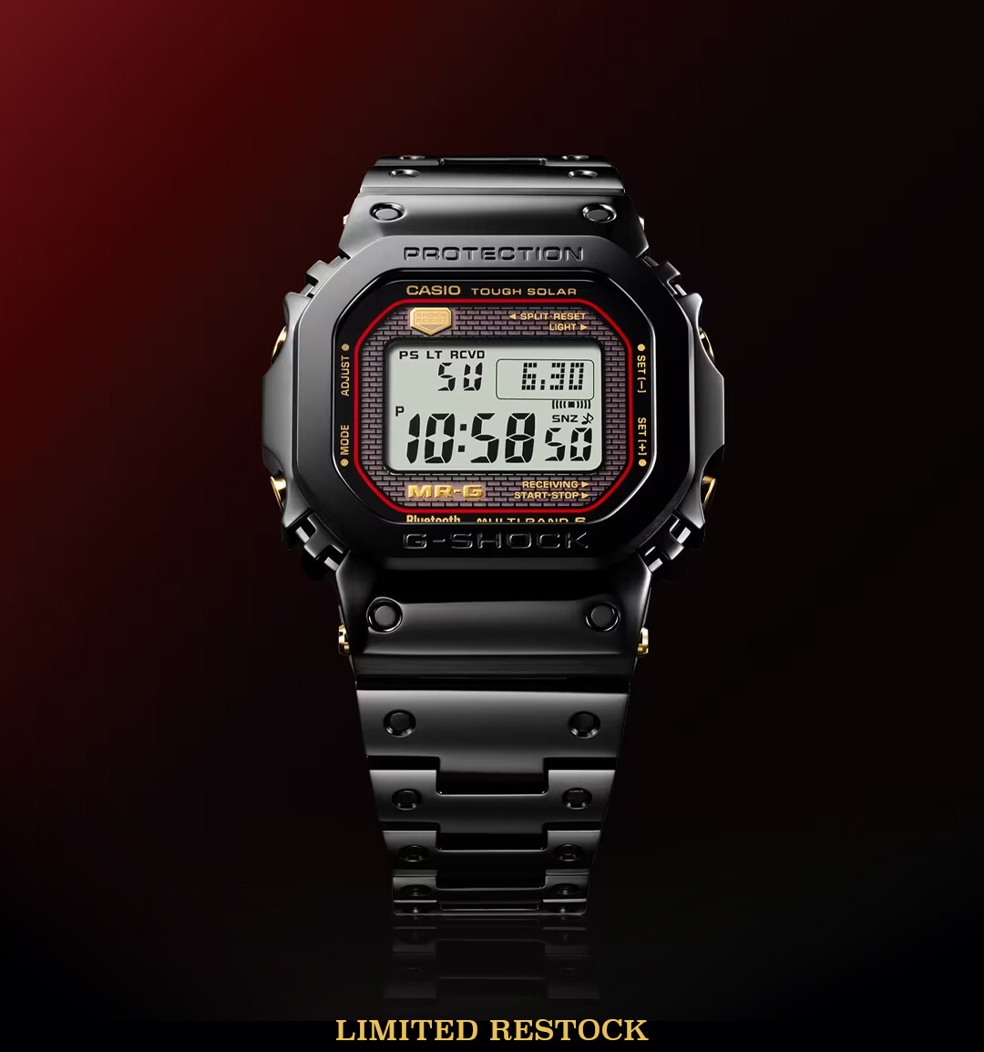 6/1G-SHOCK値上げ、MR-Gフロッグマン「MRG-BF1000R-1AJR」は対象外か。 : great G-SHOCK world