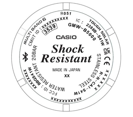 名機「GMW-B5000」がマイナーチェンジ！新ムーブメント「3539」搭載間近。最新アプリ「CASIO WATCHS」に対応か ...
