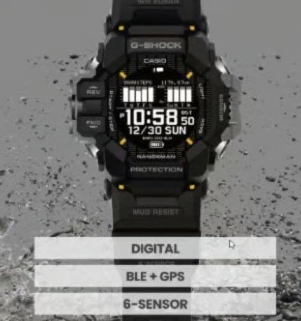 新レンジマン「GPR-H1000」か？全く新しいG-SHOCKを確認！ワイヤレス充電方式採用の可能性。 : great G-SHOCK world