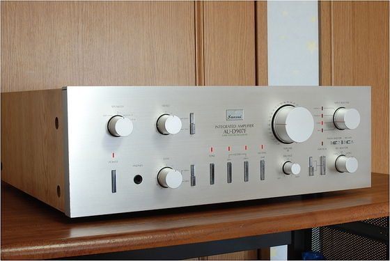 修理完了SANSUI AU-D907F シルバー : 三流情報局