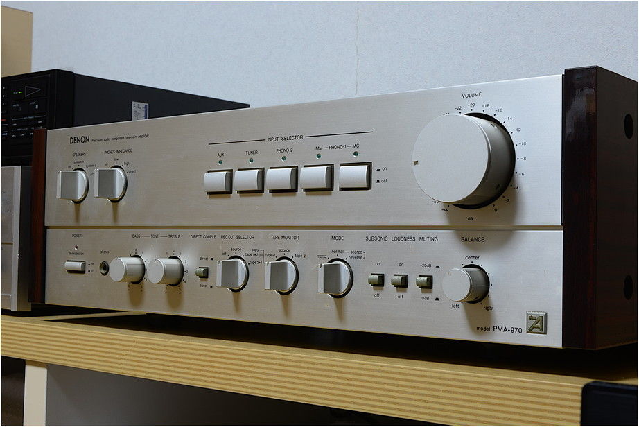 DENON PMA-700Z+PMA-970 : 三流情報局