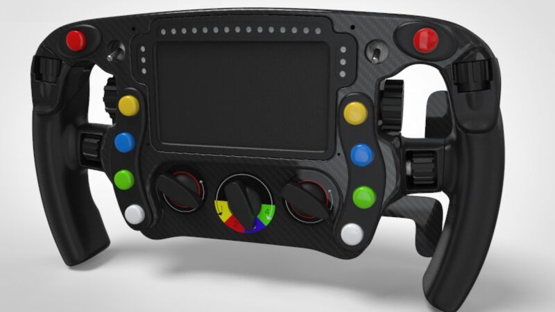 How TO Make the DIY F1 steering wheel F1のハンドル作ってみた : あつまれ！れ～すしま～