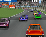 American Racing 周回コースで順位を競うレースゲーム : 銃とバッジは置いていけ