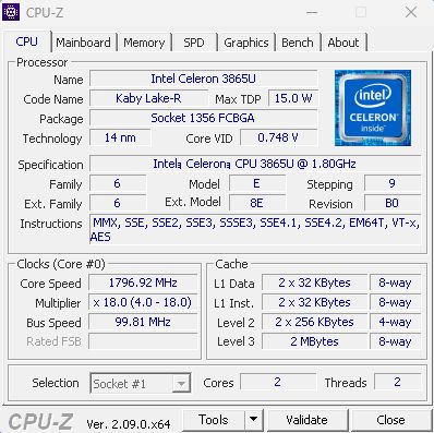 R175 上司MさんのPC強化（Celeron 3865U）_2 : 涼の趣味blog