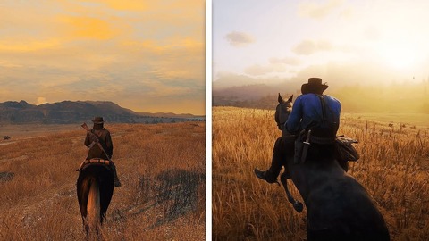 【RDR2】『初代RDR』と同じ場所のグラフィックを比較【動画あり】 : RDR2攻略情報局
