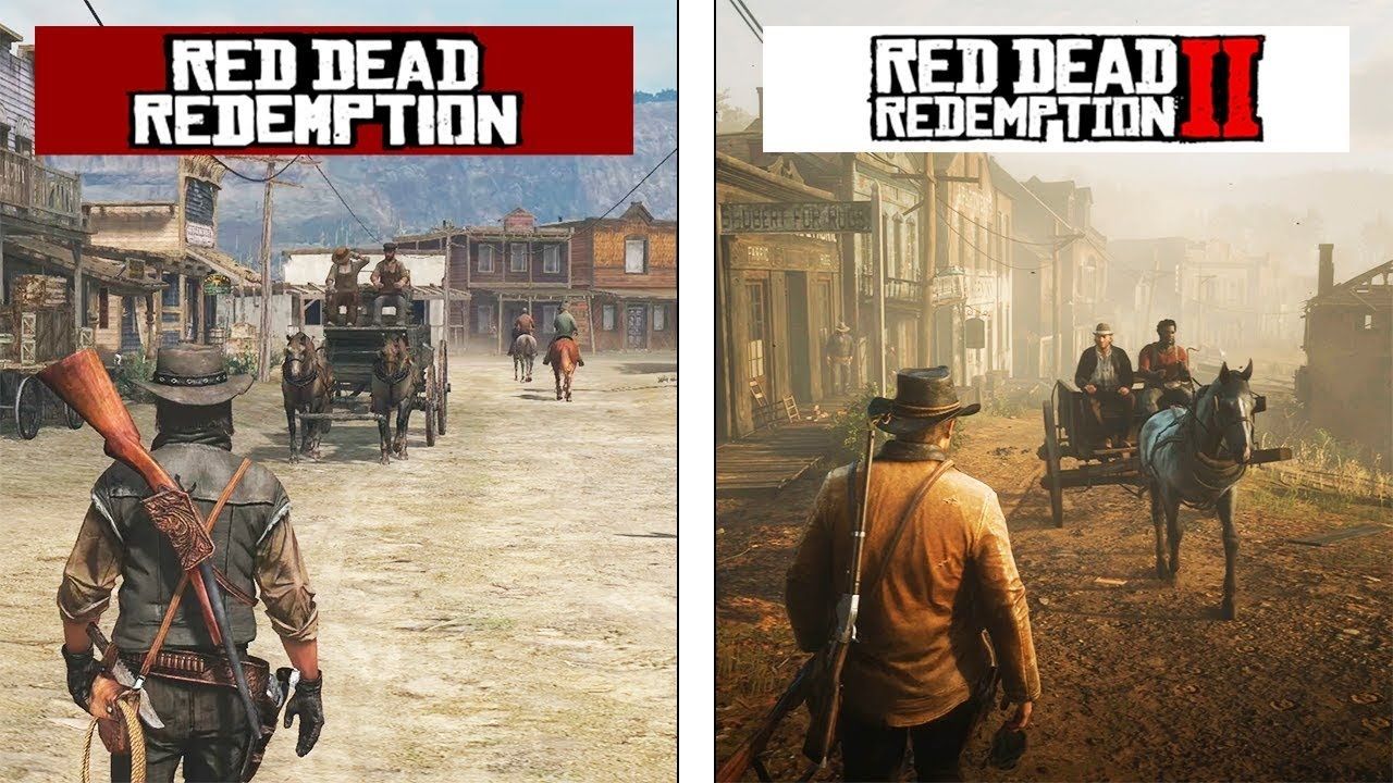 『RDR2』vs『初代RDR』グラフィックを徹底比較 : RDR2攻略情報局