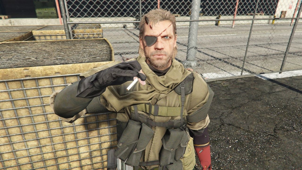 【GTA5】『スネーク(MGS5)』の超本格的「キャラスキンMOD」が登場！【動画あり】 : グランド・セフト・オート5写真大好きブログ ...