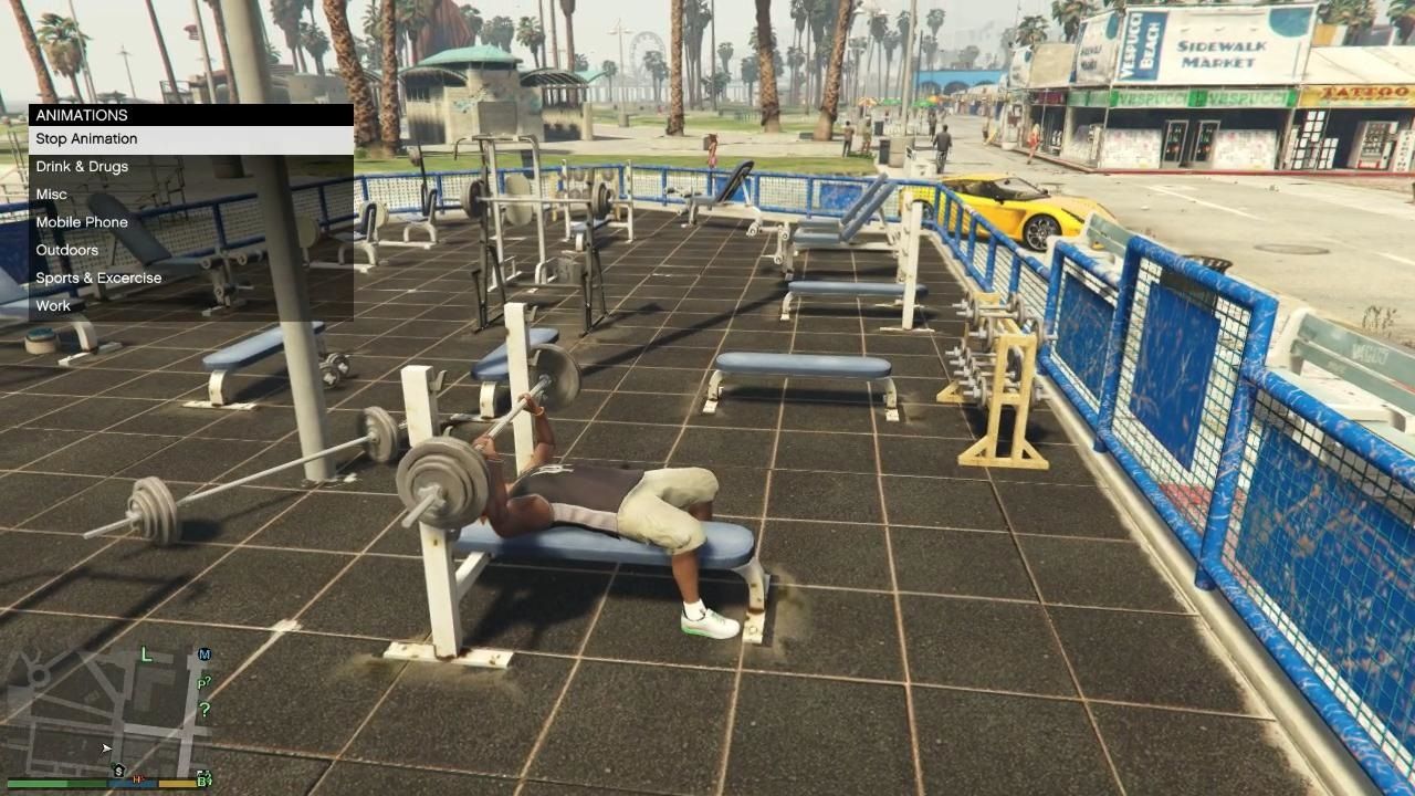 【GTA5】筋トレが出来るMOD遂に登場！【動画あり】 : グランド・セフト・オート5写真大好きブログ！GTA5攻略情報ほか