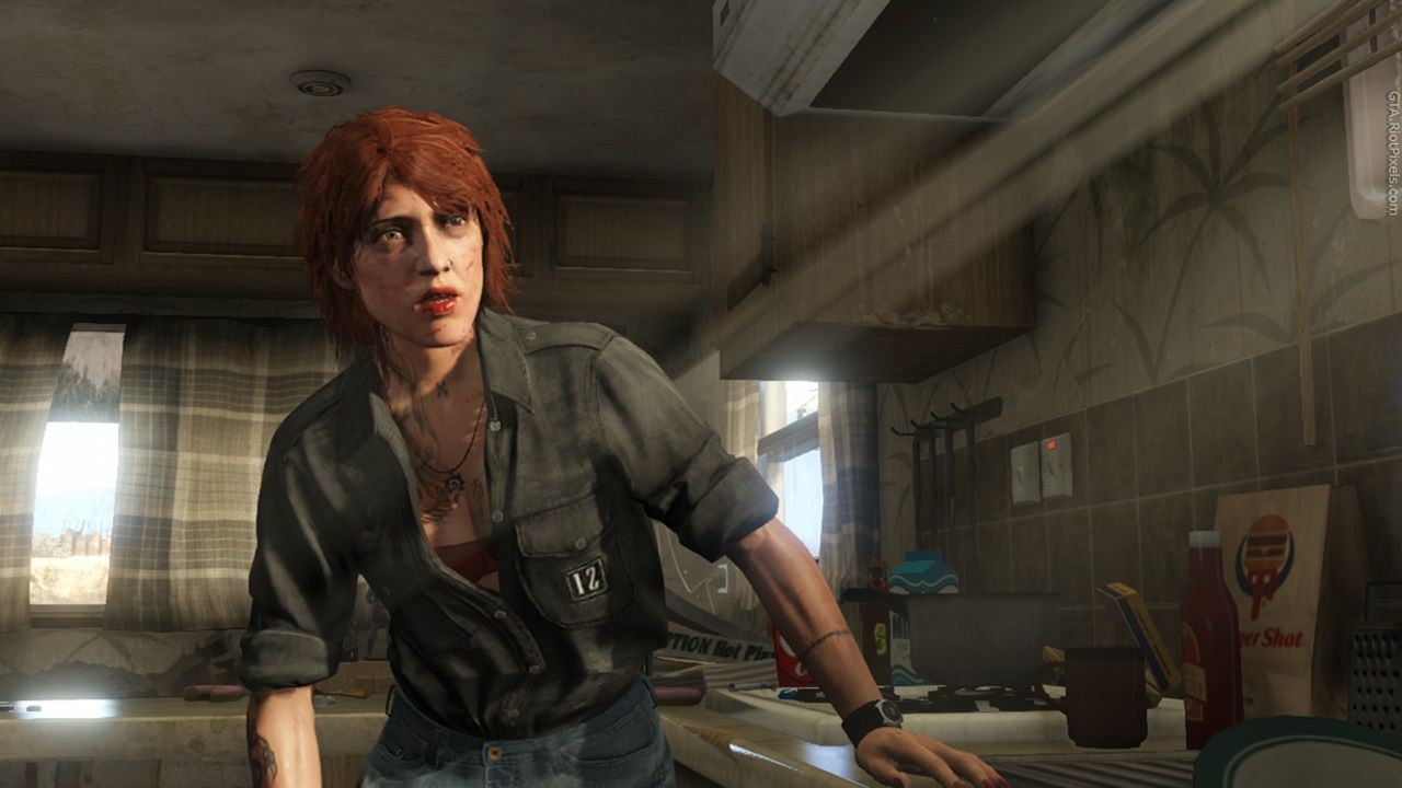 【GTA5 PC版】"アシュリー"を可愛く若返らせるキャラスキンMod登場！【動画あり】 : グランド・セフト・オート5写真大好きブログ ...