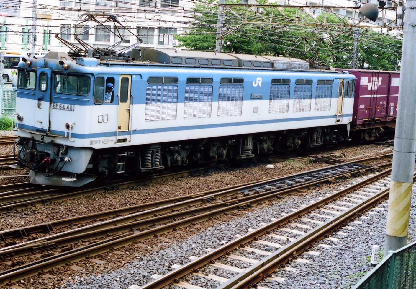 老兵もまだだ健在(EF64 0番台 国鉄色 塩尻機関区篠ノ井派出所 所属 55号機) - 風来狐の鉄道雑記