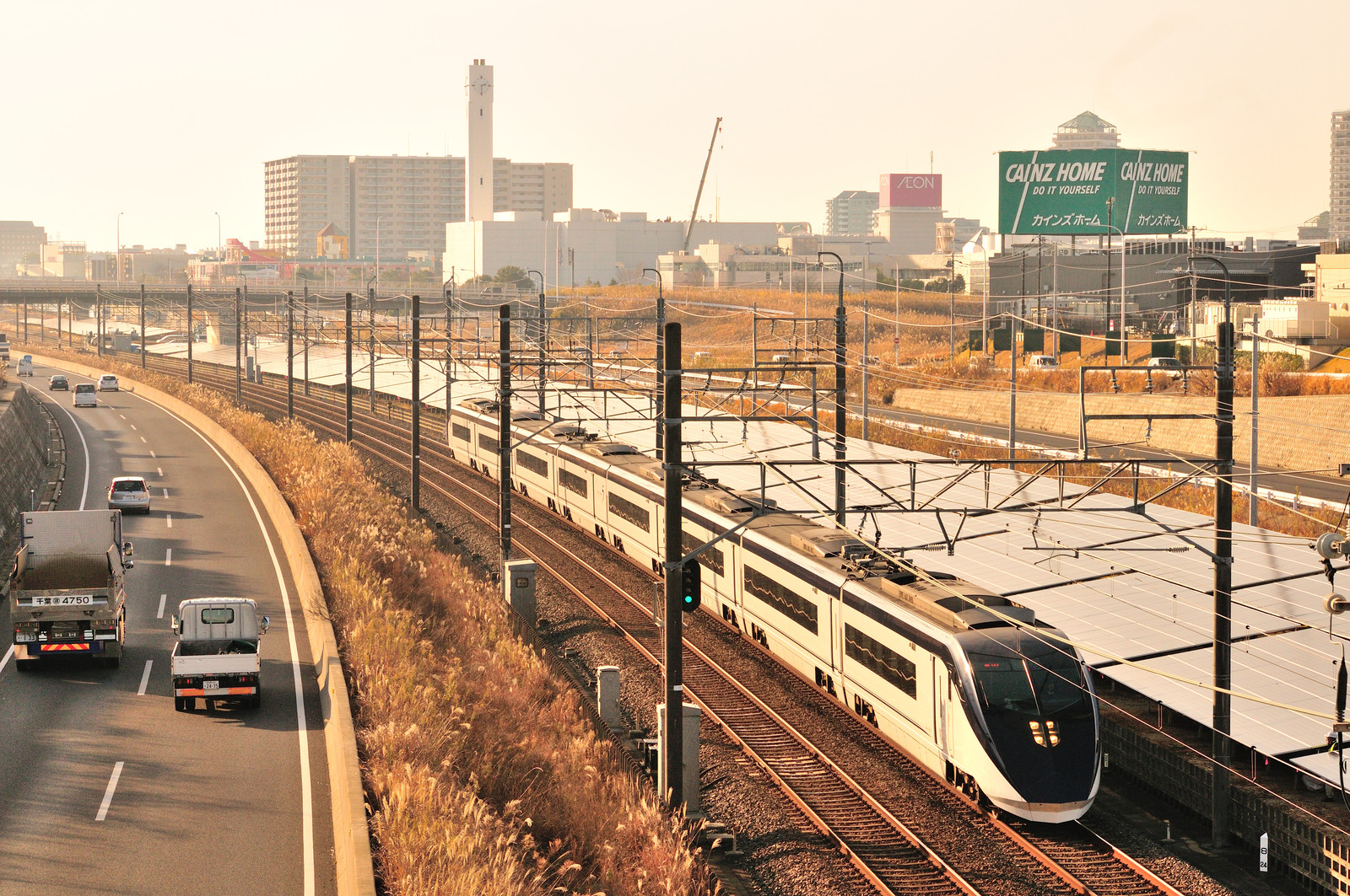北総線の有名な撮影地で - 風来狐の鉄道雑記