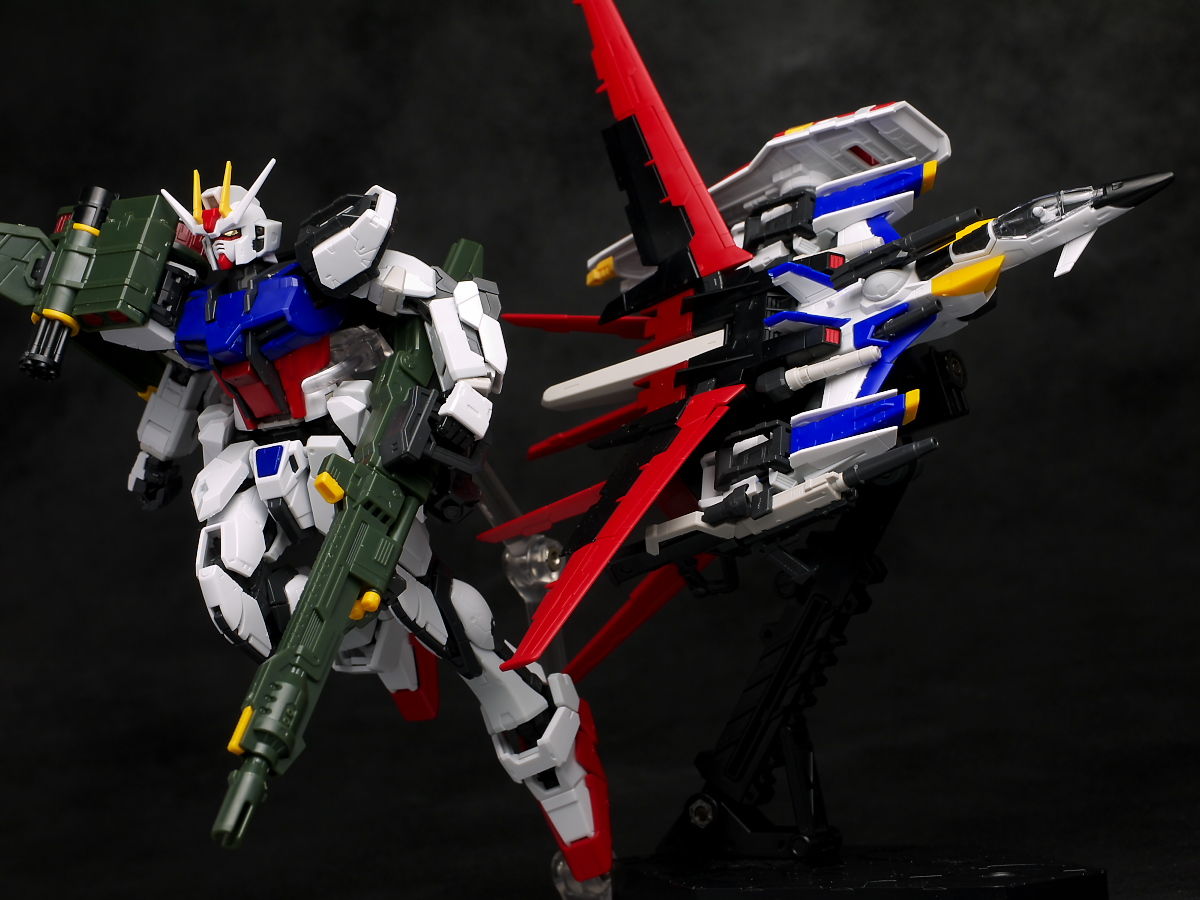 RG 1/144 Skygrasper plus Launcher and Sword pack review by Hacchaka