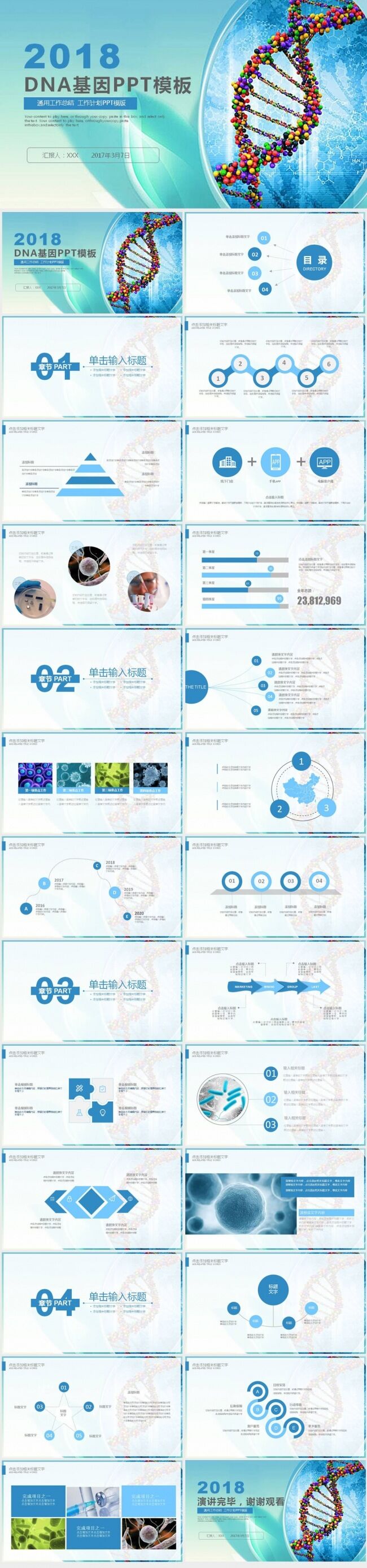医療治療遺伝子DNA医薬動的弾性率PPT SUPERデュポンフィルムイNNスイート方法は、窓板を有する-PPT : ppt