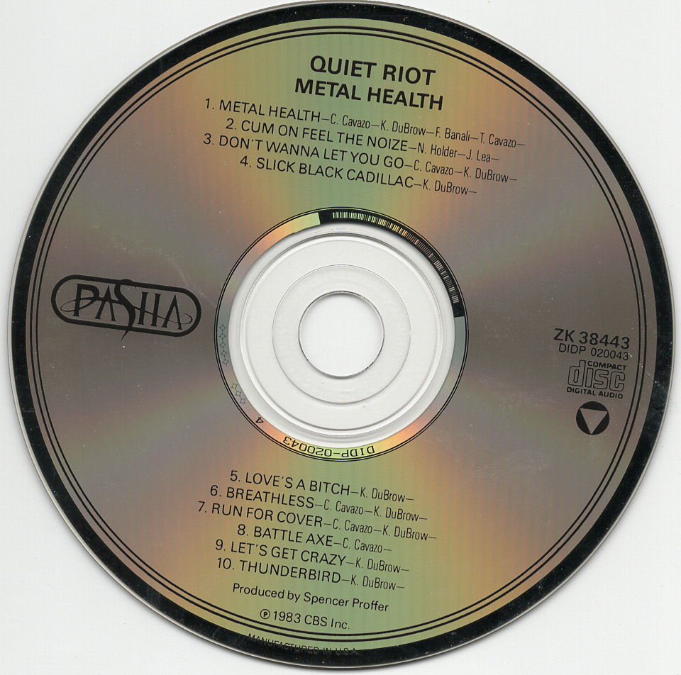 VINTAGE OF HARD ROCK&HEAVY METAL : QUIET RIOT/Metal Health(CBS/Sony)(1985)