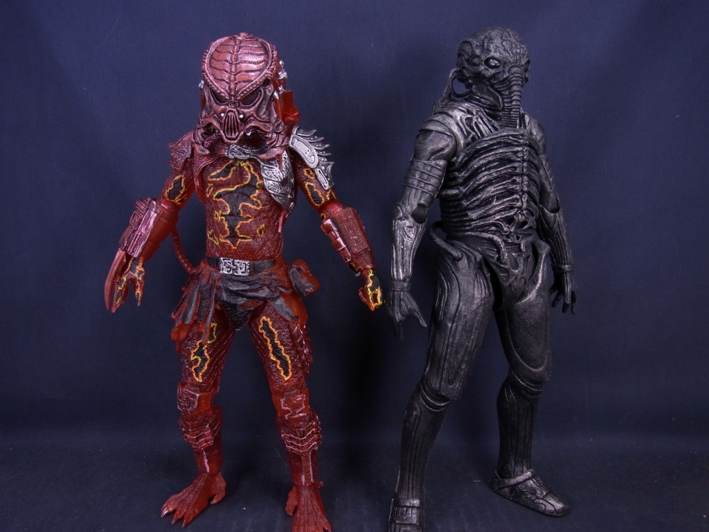 NECA Predators 7″ Action Figure Series10 Lava Planet Predator : ワゴン（無料版）