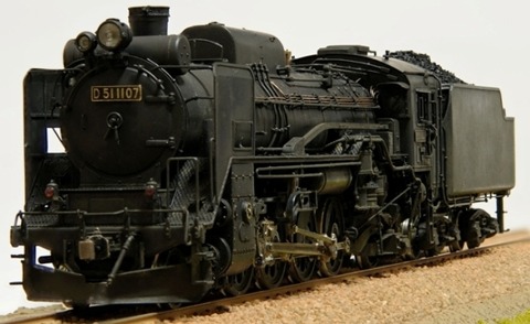 浜のクマ の ホビーライフ : 鉄道模型 D51戦時型 密閉キャブ - livedoor Blog（ブログ）