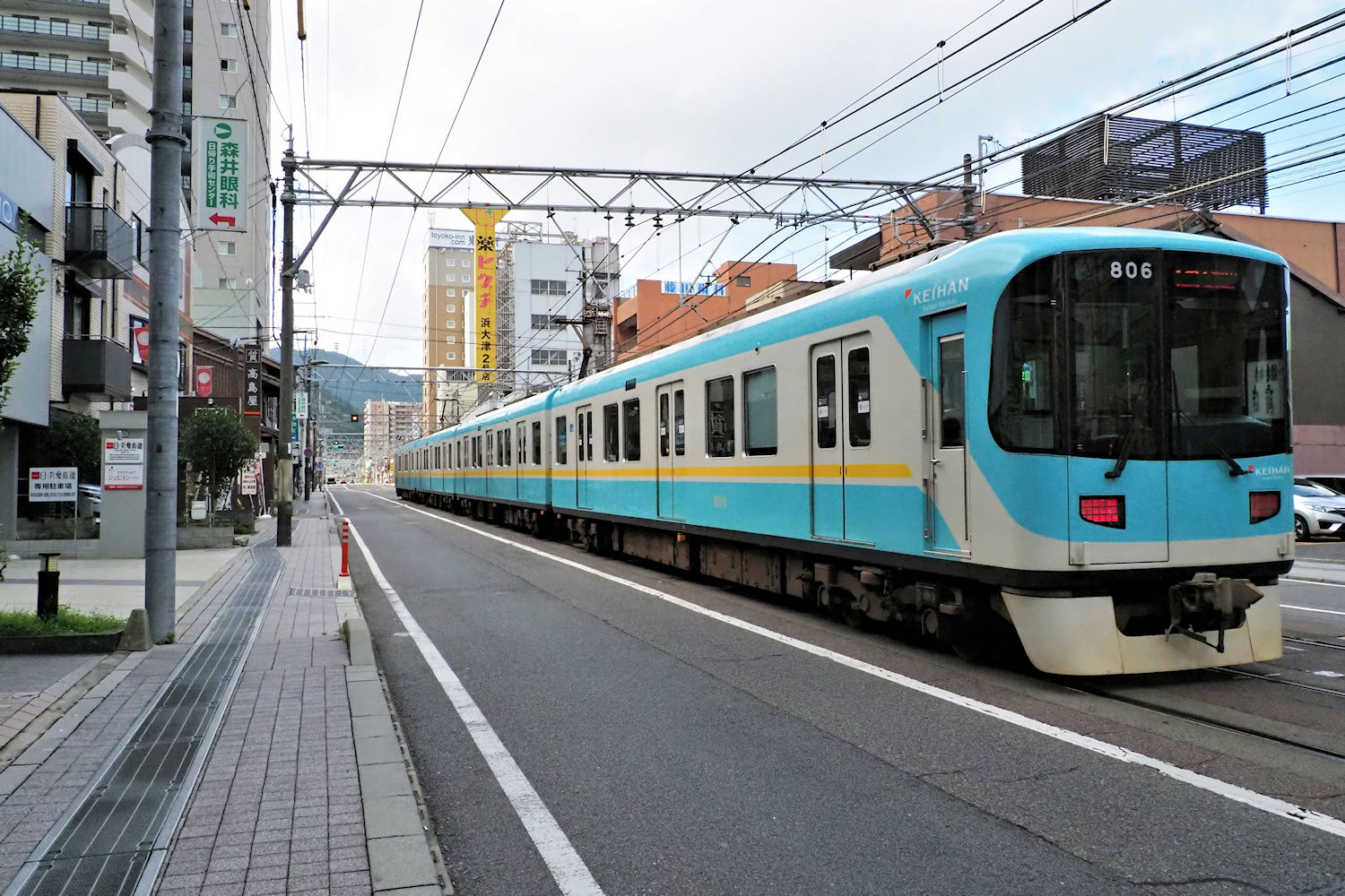 旧東海道 大津宿（札の辻） : 湖都の四季彩