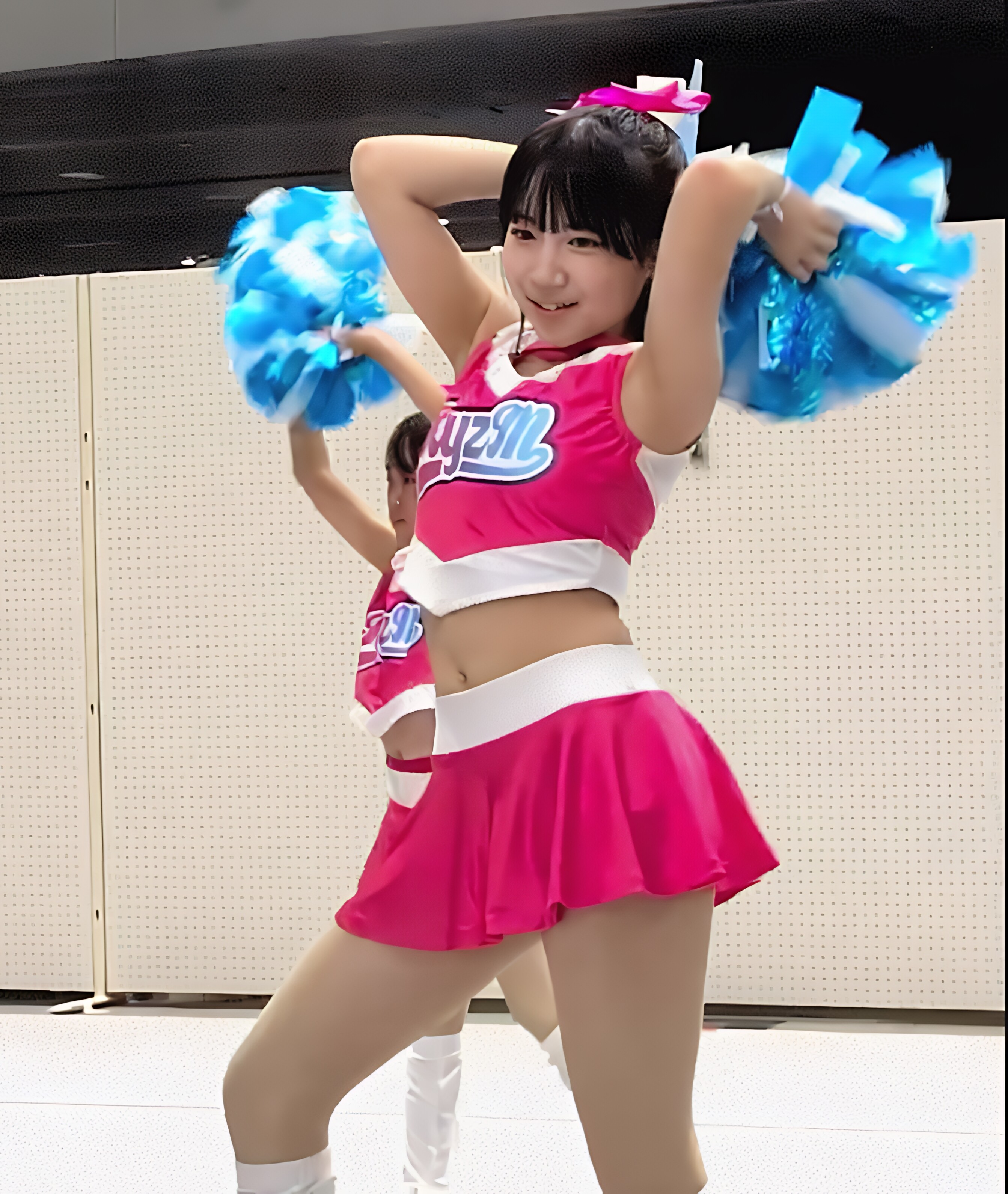 お顔がとってもかわいい中学生のパンティーが見えた！ JSJC処女っ子チアガール軍団 : ちょっとエッチなブログ