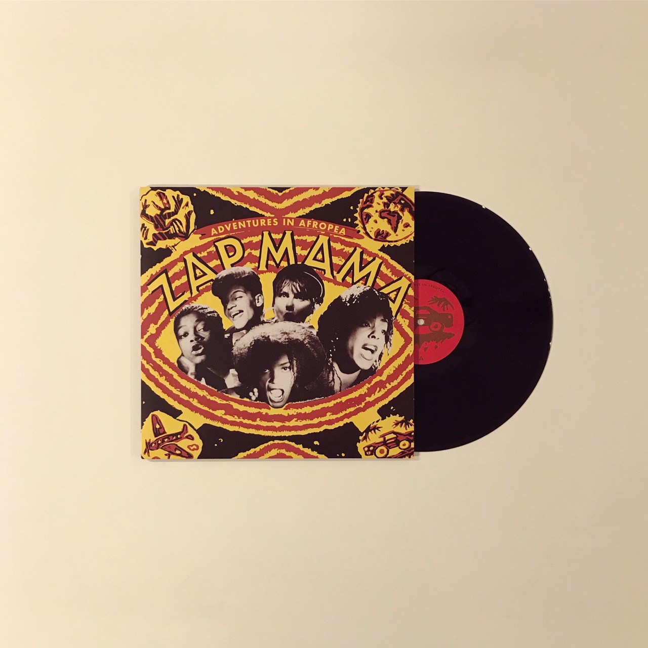 Zap Mama 「Zap Mama / Adventures In Afropea」 1991 / Belgium / LP : オノブロ