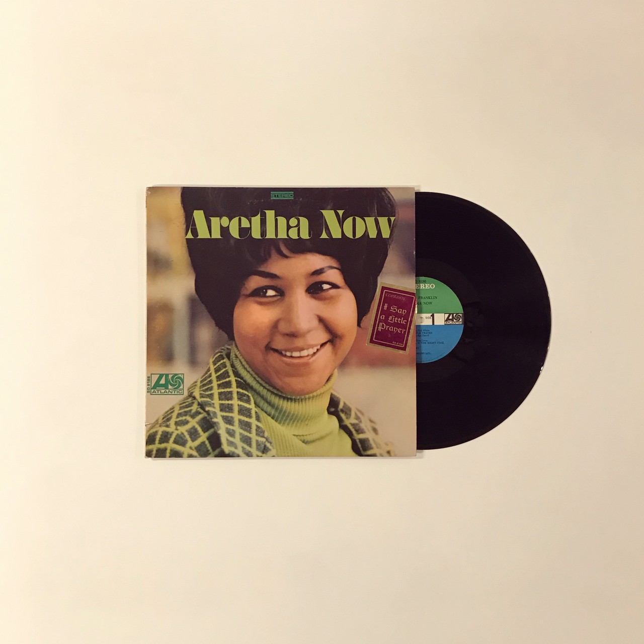 Aretha Franklin 「Aretha Now」 1968 / US / LP : オノブロ