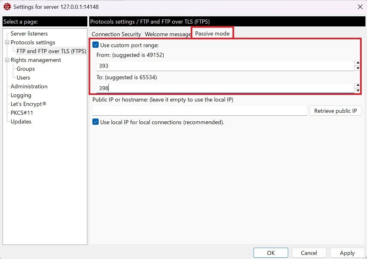 2025年版 FileZilla Server（サーバー の使い方 設定方法 : 晴れ時々曇り iPhone Android Windows ets