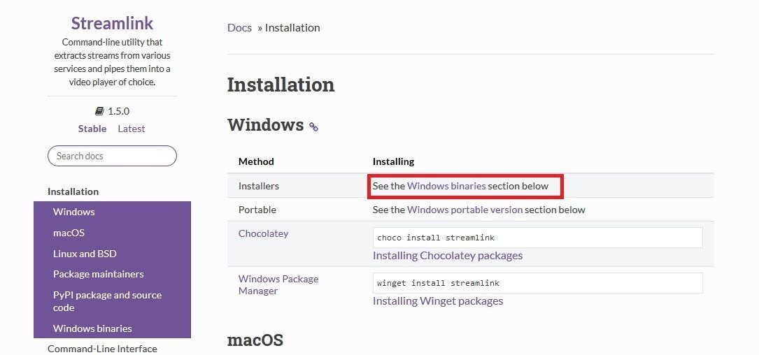 streamlink でストリーム動画をキャプチャーする : 晴れ時々曇り iPhone Android Windows ets