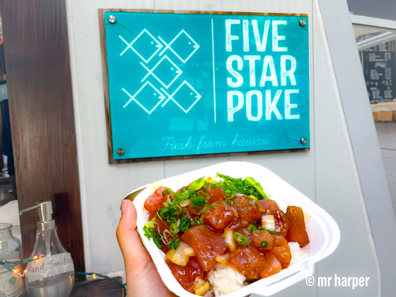 FIVE STAR POKE は美味しいかったです : ミスター ハーパーのblog