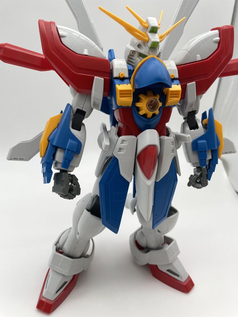 【レビュー】パチ組み HGEX ゴッドガンダム（1/60） : ガジェットとホビーのブログ