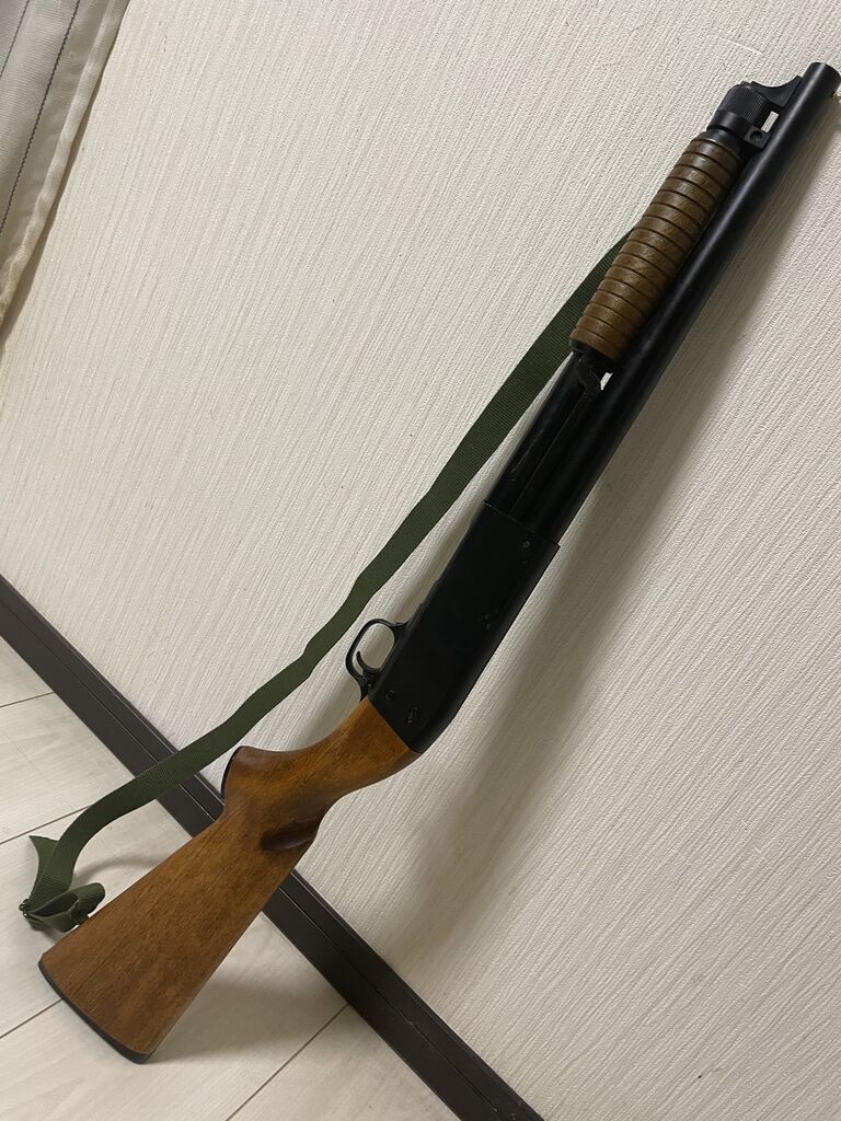 【レビュー】KTW M37用 ウッドストック（ブナ）＋スリング＆フロントスイベルSETレビュー : ガジェットとホビーのブログ