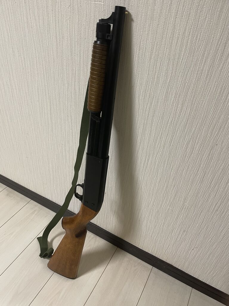 【レビュー】KTW M37用 ウッドストック（ブナ）＋スリング＆フロントスイベルSETレビュー : ガジェットとホビーのブログ