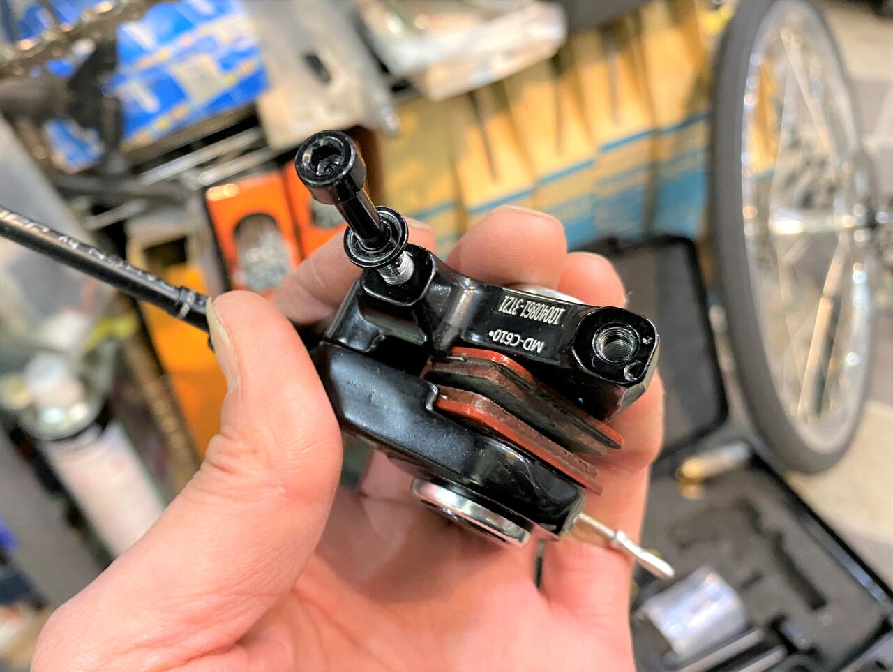 Park Tool の DT-5.2 ディスクマウントフェイシングツールの改造 Park Tool の DT-5.2 ディスクマウントフェイシングツールの改造
