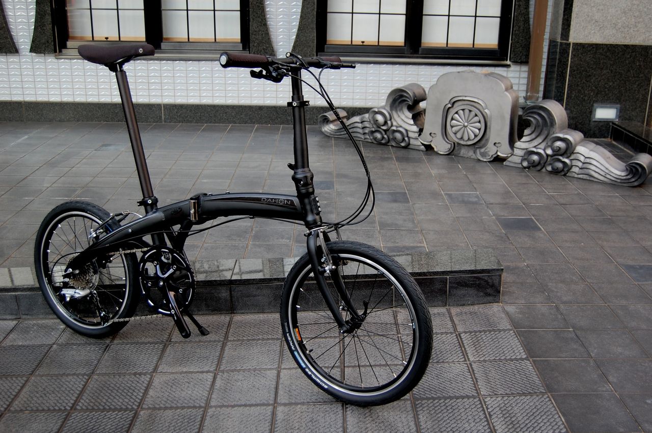 橋輪 : 待望のオーソライズドディーラー限定モデル 2013 DAHON Mu P8 MATT BLACK LIMTED 入荷です【橋輪 ...