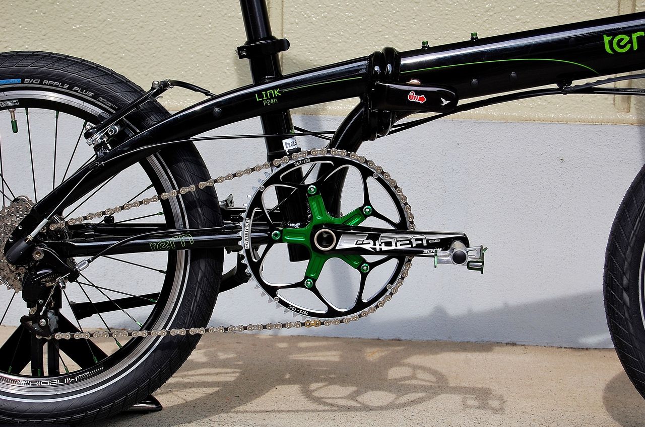 橋輪 : 極太タイヤを履いた tern Link P24h 完成編 【橋輪Blog】 - livedoor Blog（ブログ）